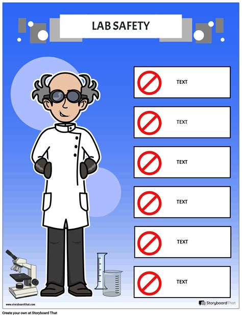 Lab Safety 2 Storyboard By Templates