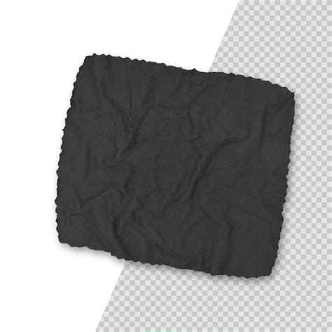 Premium Psd Soft Microfiber Cloth Isolated Psd