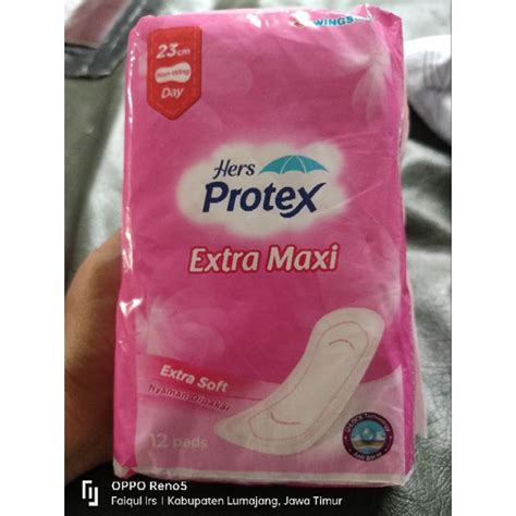 Jual Pembalut Hers Protex Extra Maxi Shopee Indonesia