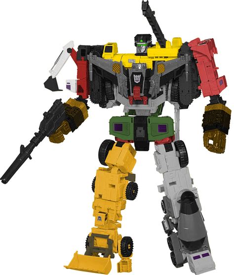 Combiner Wars Constructicons And Devastator In Rotf Colors Rtransformers