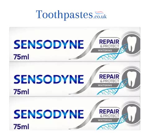 Sensodyne Repair And Protect Whitening Toothpaste Bundle