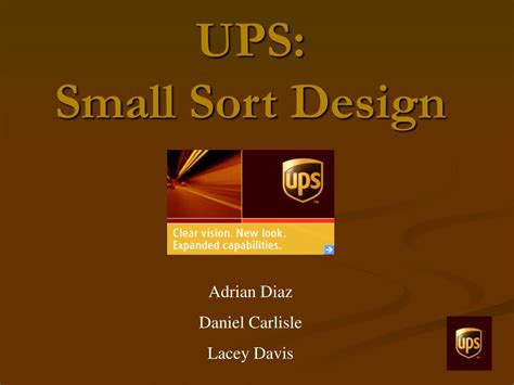 Ppt Ups Small Sort Design Powerpoint Presentation Free Download