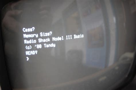 Trs 80 Microcomputer System Model Iii 26 1062 Computer Computing History