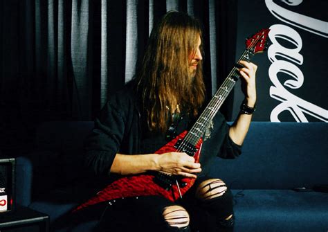 All That Remains Oli Herbert Showcases His Jackson Usa Signature Limited Edition Rhoads
