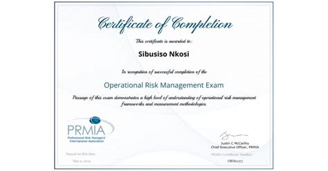 Sibusiso Sibu Nkosi Corm Orm On Linkedin Operational Risk