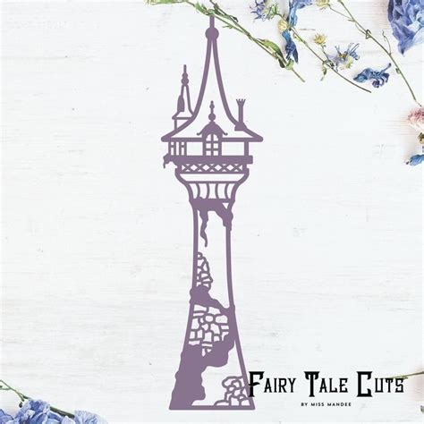 Rapunzel S Tower Tangled Inspired File Design Digital Etsy Artofit