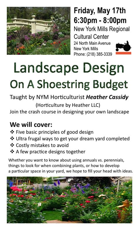 Horticulture Class Friday May 17 Cultural Center Cultivating The