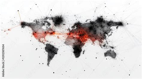 Mapping The Interconnected E Commerce Hub A Visual Guide To Digital Commerce Networks Stock