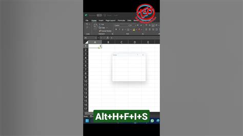 short create serial number in excel shortcut automatic serial number in exce a 🔥🔥 youtube