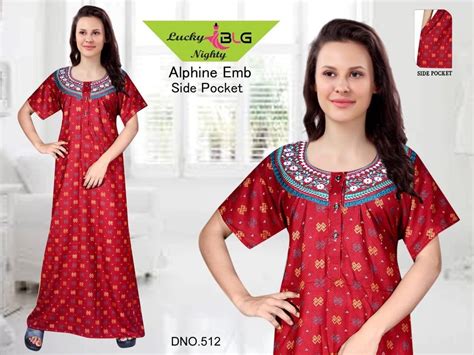 Alphine Nightwear At ₹ 370piece Night Dress Set For Ladies In Mumbai