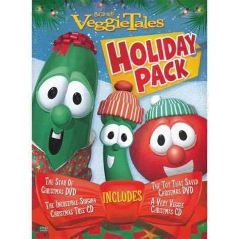 Veggietales Holiday Pack 3 Film Feature [dvd]