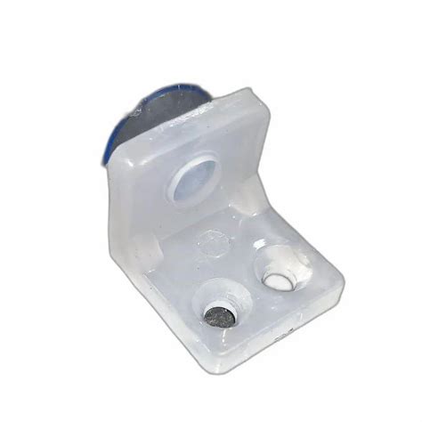 White Plastic L Shape Double Shelf Bracket Size 1x1inch At Best Price