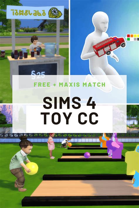 30 Best Sims 4 Toy Cc For All Ages Functional Toys Dolls Infant