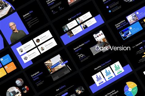 Cyber Security Internet Powerpoint Template Incl Technology And Digital Envato