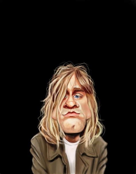Kurt Cobain Kurt Cobain Manga Cartoon Nirvana Kurt Cobain Cartoon