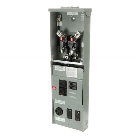 Midwest Electric Products 100 Amp 5 Space 10 Circuit Overhead Rv Panel U075ctl010 U075ctl010