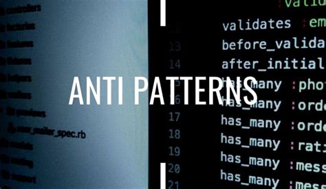 antipatterns software engineering workshop articles sergey drozdov