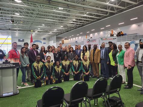 Press Conference Where The Honorable Pascale St Onge Minister Of Sport Eccc