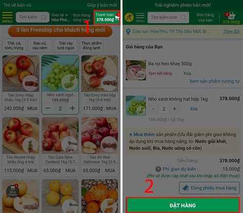 Cách Mua Hàng Bách Hóa Xanh Online Giao Hàng Tận Nhà