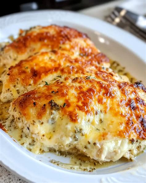 Cheesy Provolone Baked Chicken Cooking Circuit