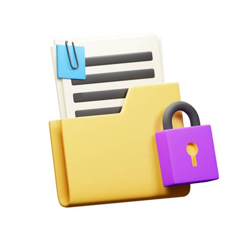 Document Lock Pngs For Free Download