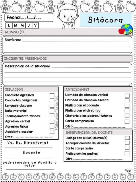 Formato De Bitacora