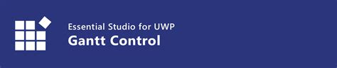 UWP Gantt Syncfusion UWP UI Controls Visual Studio Marketplace