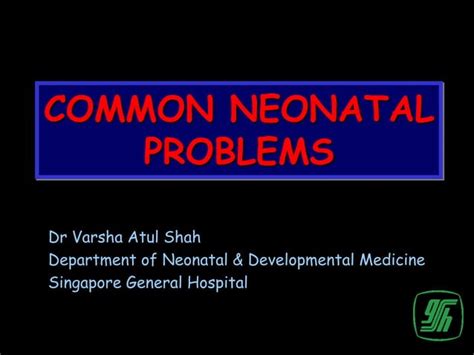 Common Neonatal Problems Ppt