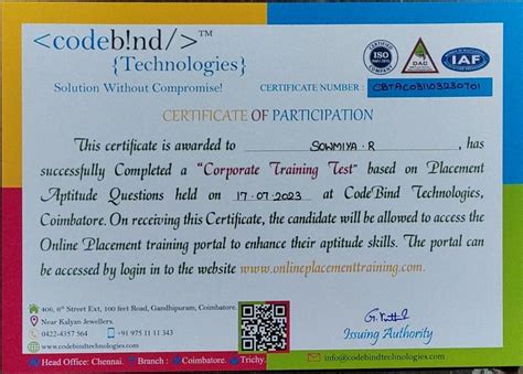 Sowmiya R On Linkedin Glad To Say That I Complete My Internship Offered By 𝗰𝗼𝗱𝗲𝗯𝗶𝗻𝗱