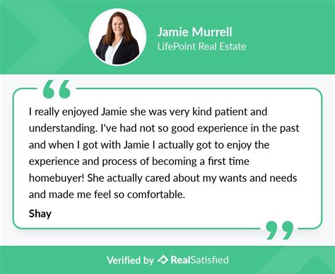 Verifiedbyrealsatisfied Jamie Murrell