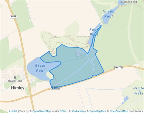 Himley Park In Himley Map And Routes
