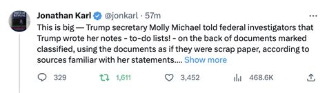 Trump Used Classified Documents As Scrap Paper Rfuck45