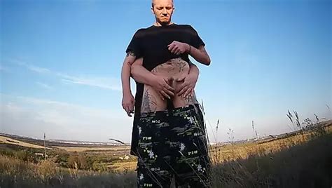 Cougar Holds My Dick While I Pee And Then Jerks Off And Sucks My Dick