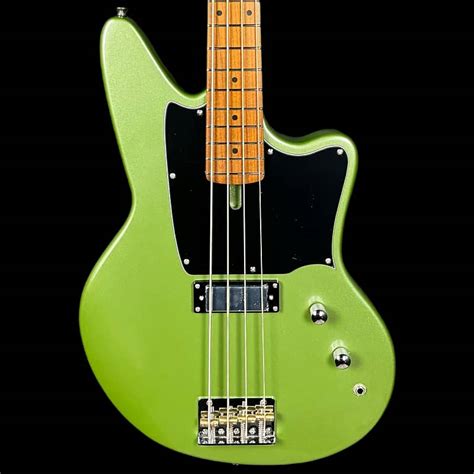 Ashdown The Saint Soap Bass Guitar In Green W Roasted Maple Reverb