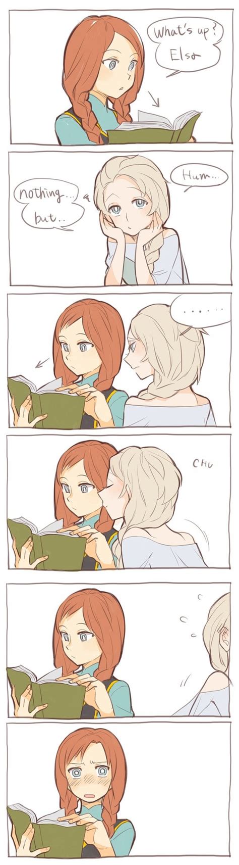 Whats Up Elsa Comic By みもざる Frozen