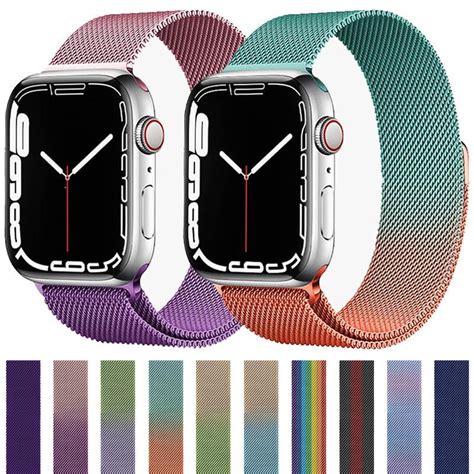 Cinturino Milanese Magnetico Xdfind Per Apple Watch 38404142mm Oro