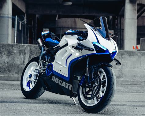 Ducati Panigale V4 Sky Blue