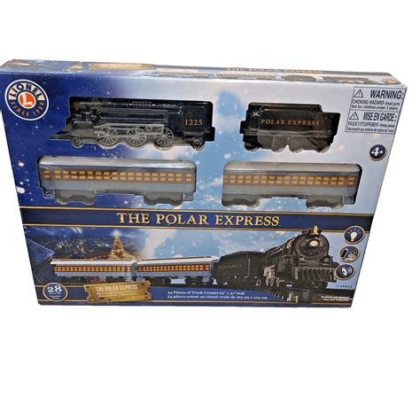 Lionel The Polar Express Battery Operated Train Set 28pc W Sounds 7