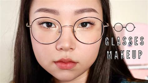 [무쌍 메이크업] Simple Glasses Makeup Monolid Asian Eyes Youtube