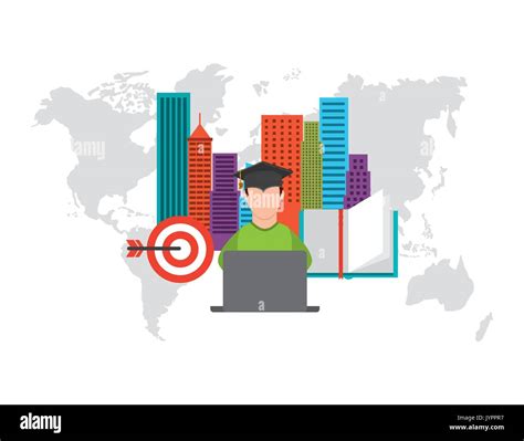 Distance Education Design Stock Vector Image And Art Alamy