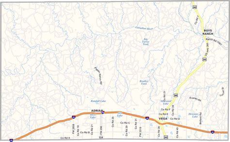 Oldham County Map Texas Us County Maps