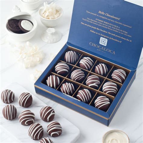 Jual Chocoballs Cookies And Cream Bola Cokelat By Chocaloca Shopee