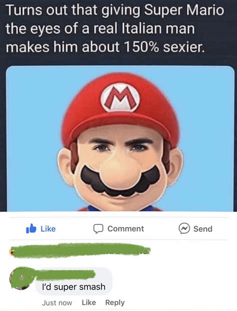 Blursedmario Face Rblursedcomments