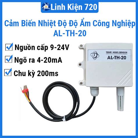 Cảm Biến Nhiệt độ độ ẩm Công Nghiệp Al Th 20 Ngõ Ra 4 20ma Lazadavn