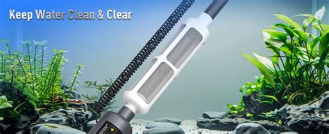 36w Electric Aquarium Vacuum Gravel Cleaner Rechargeable