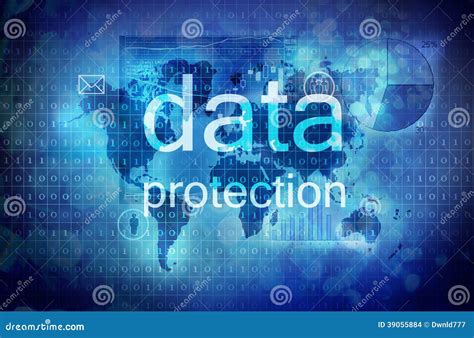 Data Protection Stock Illustration Illustration Of Industry 39055884