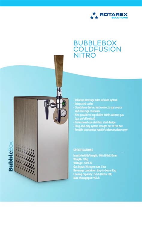 Nitro Cold Brew Machine At ₹ 189966piece Brewery Equipments In