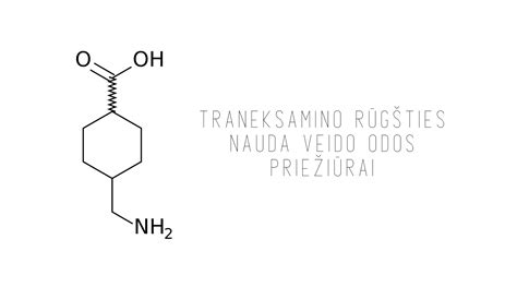 Traneksamino Rūgšties Nauda Veido Odos Priežiūrai Chalure