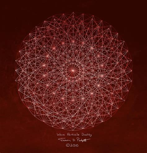 Wave Particle Duality Drawing By Jason Padgett Pixels