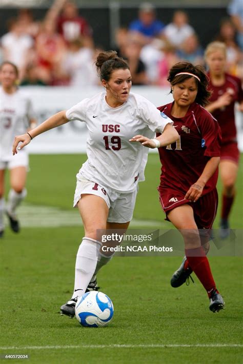 Uscs Megan Ohai Pushes The Ball Upfield As She Is Chased By Florida